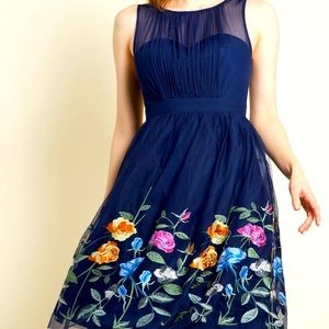 Modcloth Dresses | Retrolicious Good Enough To Graph Dress | Poshmark